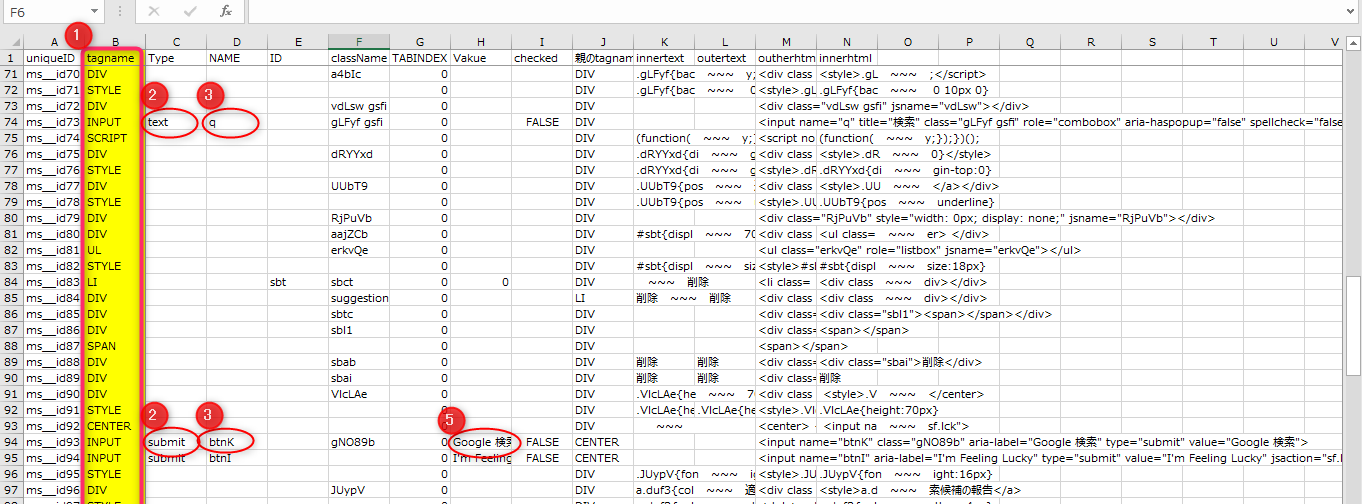 【簡単】VBAでIEの全要素のデータを取得する方法(改良版)～VBA(マクロ)でIE操作 | nujonoa_blog